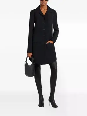 COURREGES Tailored Button-front Coat