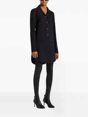 COURREGES Tailored Button-front Coat