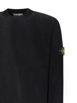 Stone Island Compass Badge Crew Neck Sweater
