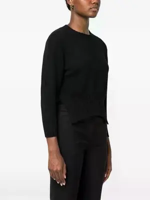 Loulou De Saison Three-quarter Cashmere Jumper