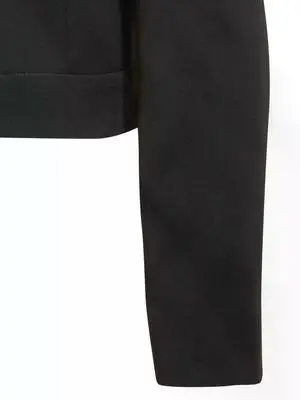 Max Mara Acciaio Double-breasted Cropped Blazer