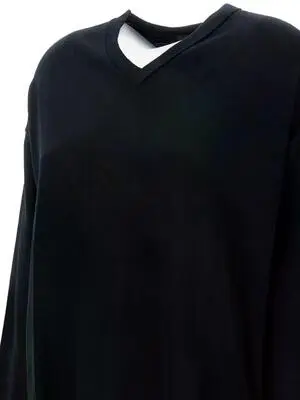 M.S.M. V-neck Wool Sweater