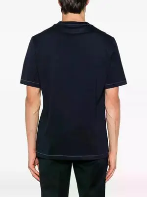 Brunello Cucinelli Embroidered Crew-neck T-shirt