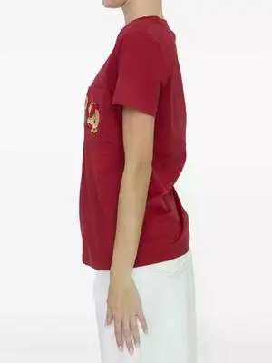 Max Mara Elmo T-shirt With Embroidered Logo