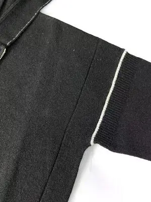 Max Mara Hooded Zip-up Cardigan