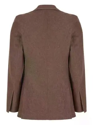Max Mara Cotton Blazer - Brown