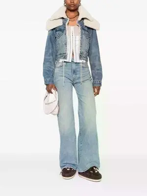 R13 Logo-patch Jeans