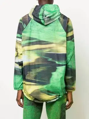 SAUL NASH Graphic-print Hooded Jacket