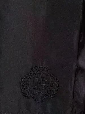 Dolce & Gabbana Logo-embroidered Swim Shorts
