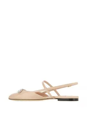 JIMMY CHOO Embellished Ballet Flats