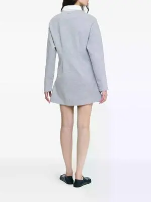 JW Anderson Long-sleeve Polo Dress - Grey
