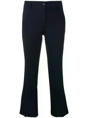 Alberto Biani Tailored Crepe Texture Trousers
