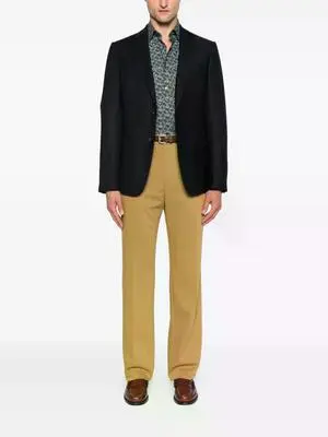 Paul Smith Floral-print Shirt - Blue