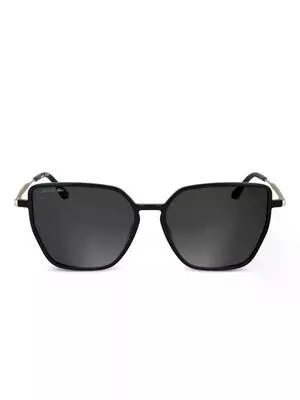 Lacoste Geometric-frame Sunglasses - Silver