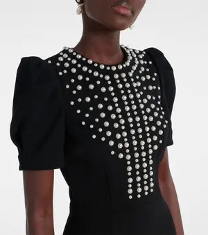 Rebecca Vallance Embellished Mini Dress