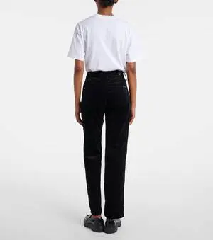 7 For All Mankind Calie Straight Corduroy Trousers