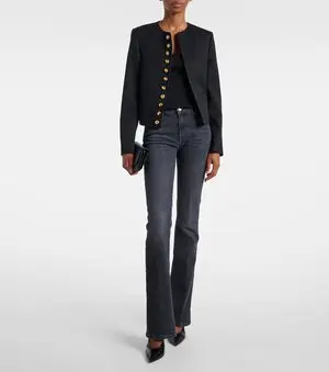 7 For All Mankind Bootcut Mid-rise Flared Jeans