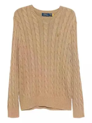 Polo Ralph Lauren Cable-knit Jumper - Brown