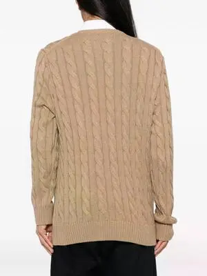 Polo Ralph Lauren Cable-knit Jumper - Brown