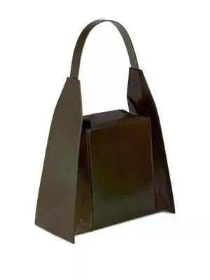 MERRYL TIELMAN Angelo Leather Tote Bag - Brown