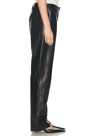 JIL SANDER 115 Leather Trousers