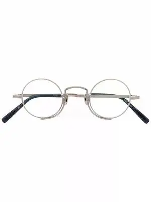 Matsuda 10103h Round Frame Eyeglasses - Silver