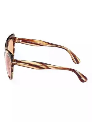 TOM FORD Cat-eye Acetate Sunglasses