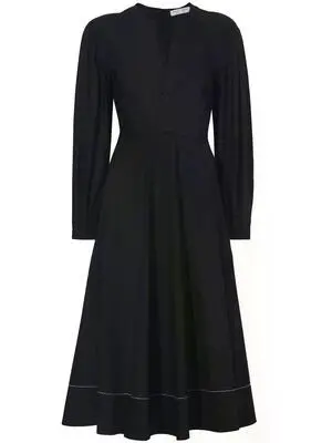Proenza Schouler White Label Cotton Poplin Midi Dress