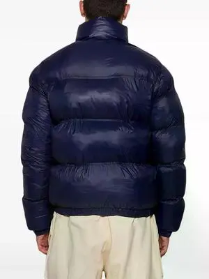 FILA Puffer Jacket With Diagonal Colour Block