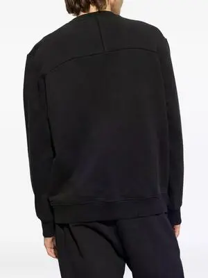 Givenchy Logo-plaque Sweatshirt - Black