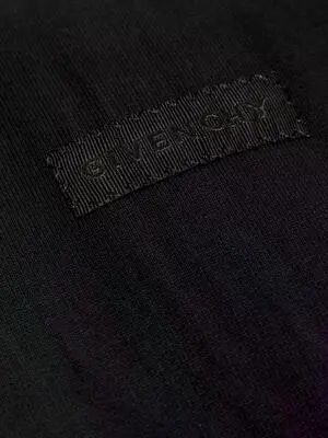 Givenchy Logo-plaque Sweatshirt - Black
