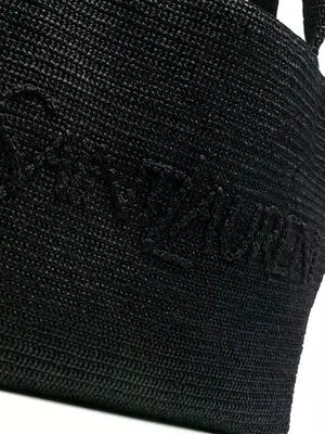Saint Laurent Raffia Tote Bag