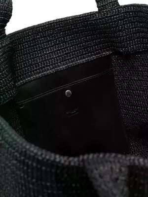 Saint Laurent Raffia Tote Bag