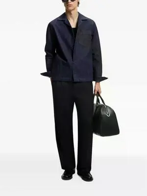Hugo Button-up Denim Jacket - Blue