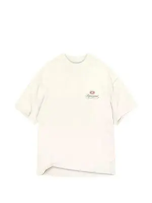 REPRESENT Logo-print T-shirt - Neutrals