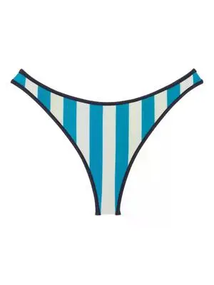 Sunnei Reversible Low-rise Bikini Bottoms - Grey