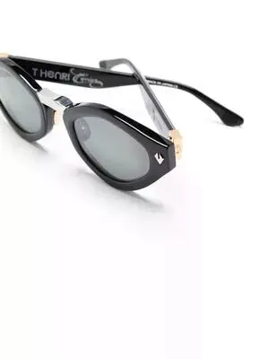 T HENRI EYEWEAR Oval Frame Sunglasses