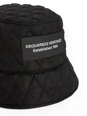 Dsquared2 Quilted Bucket Hat