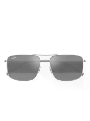 Maui Jim Rectangle Frame Sunglasses - Grey