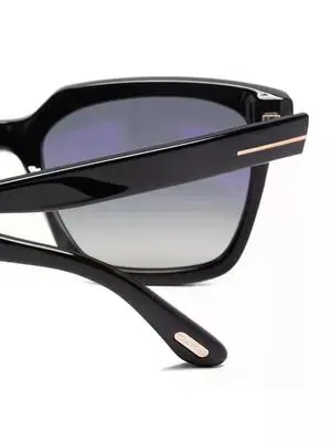 TOM FORD Square Frame Sunglasses - Black