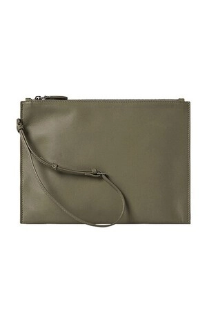THE ROW Wristlet Pouch - Sage Ans