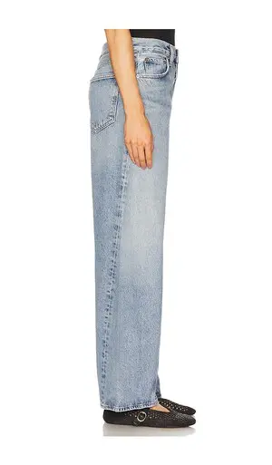 AGOLDE Twist Low Slung Baggy Jeans - Blue