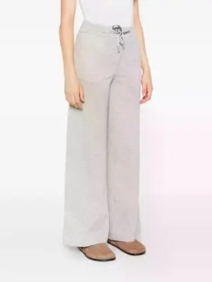 Peserico Drawstring Waist Wide-leg Trousers