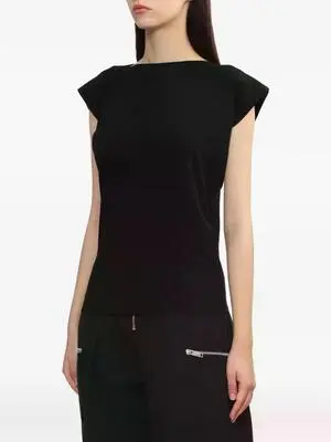 3.1 Phillip Lim Short Sleeve Boat Neck T-shirt