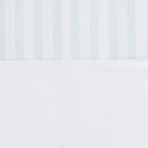 TARTINE ET CHOCOLAT Cotton Striped Bed Bumper - Blue