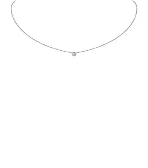 Cartier White Gold And Diamond Necklace