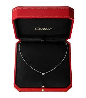 Cartier White Gold And Diamond Necklace