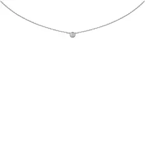 Cartier White Gold And Diamond Necklace