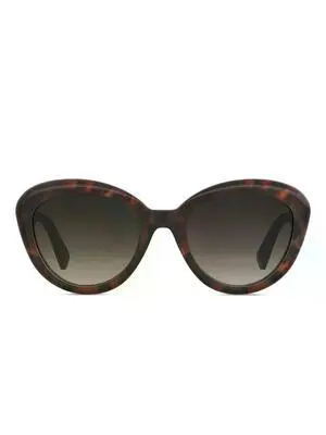 Moschino Tortoiseshell Oversized Sunglasses - Brown