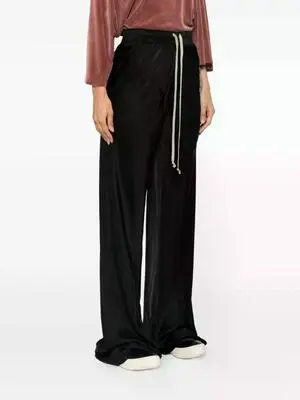 Rick Owens Drawstring Flared Trousers